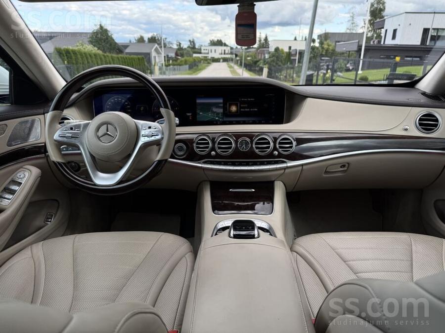Balts Mercedes-Benz S 350 2017 Valka, ar dzinēja tilpumu 2.90 L un nobraukumu 125 tūkst. km par 41490 €, foto 13 vietnē AUTOMOTO.COM.LV