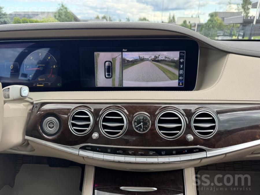 Balts Mercedes-Benz S 350 2017 Valka, ar dzinēja tilpumu 2.90 L un nobraukumu 125 tūkst. km par 41490 €, foto 16 vietnē AUTOMOTO.COM.LV