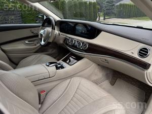 Balts Mercedes-Benz S 350 2017 Valka, ar dzinēja tilpumu 2.90 L un nobraukumu 125 tūkst. km par 41490 €, foto 17 vietnē AUTOMOTO.COM.LV