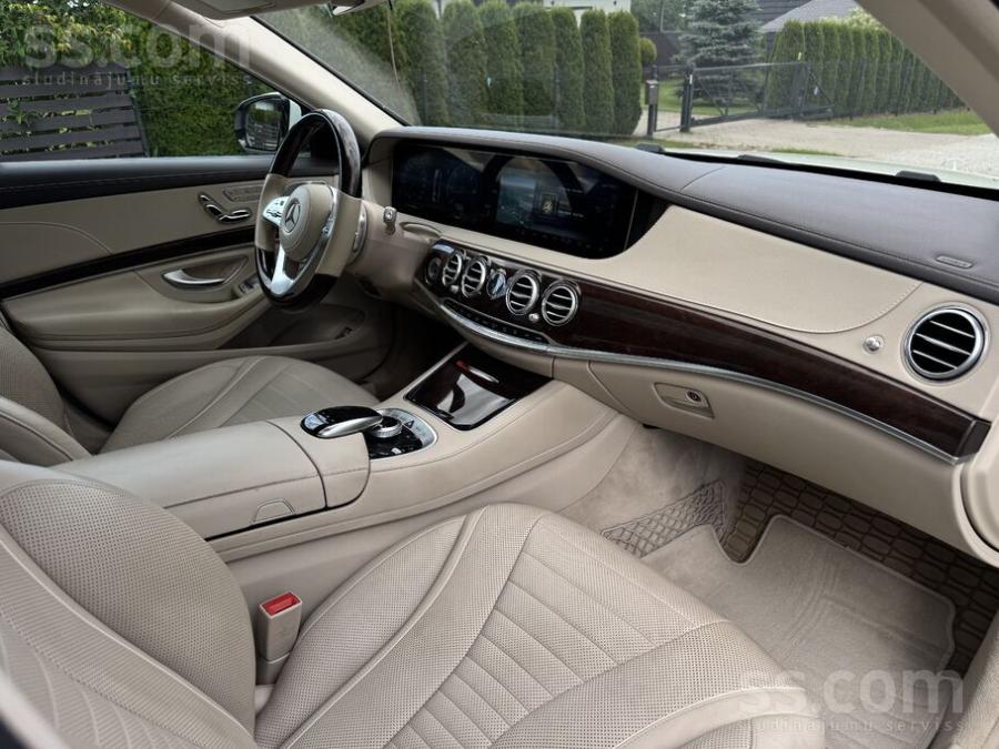 Balts Mercedes-Benz S 350 2017 Valka, ar dzinēja tilpumu 2.90 L un nobraukumu 125 tūkst. km par 41490 €, foto 17 vietnē AUTOMOTO.COM.LV