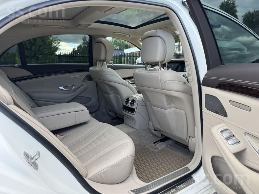 Balts Mercedes-Benz S 350 2017 Valka, ar dzinēja tilpumu 2.90 L un nobraukumu 125 tūkst. km par 41490 €, foto 18 vietnē AUTOMOTO.COM.LV