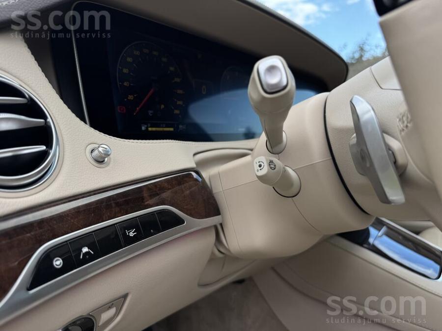 Balts Mercedes-Benz S 350 2017 Valka, ar dzinēja tilpumu 2.90 L un nobraukumu 125 tūkst. km par 41490 €, foto 21 vietnē AUTOMOTO.COM.LV