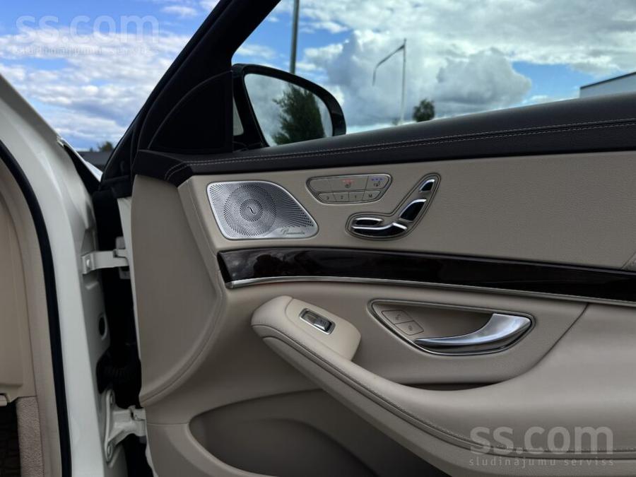 Balts Mercedes-Benz S 350 2017 Valka, ar dzinēja tilpumu 2.90 L un nobraukumu 125 tūkst. km par 41490 €, foto 23 vietnē AUTOMOTO.COM.LV