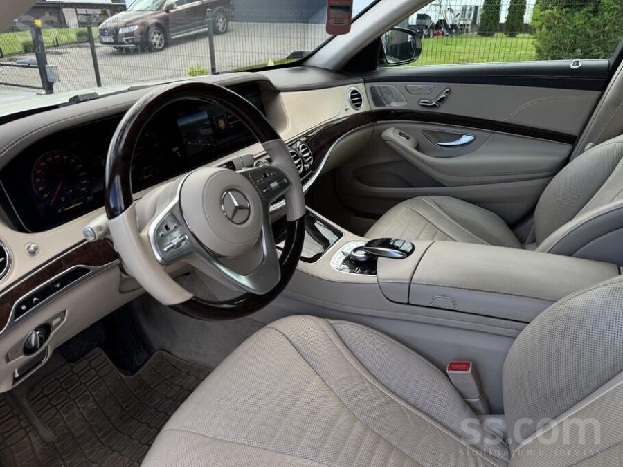 Balts Mercedes-Benz S 350 2017 Valka, ar dzinēja tilpumu 2.90 L un nobraukumu 125 tūkst. km par 41490 €, foto 26 vietnē AUTOMOTO.COM.LV