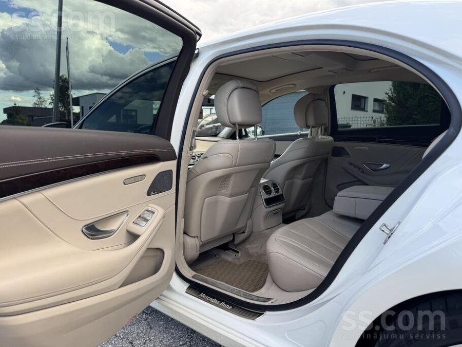Balts Mercedes-Benz S 350 2017 Valka, ar dzinēja tilpumu 2.90 L un nobraukumu 125 tūkst. km par 41490 €, foto 29 vietnē AUTOMOTO.COM.LV