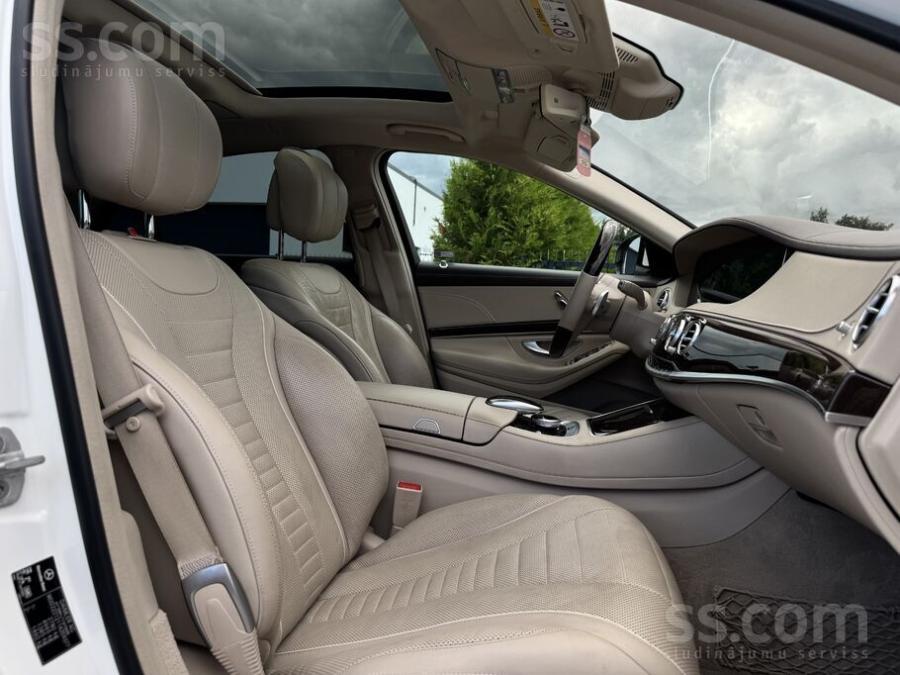 Белый Мерседес С 350 2017 в Валка, объемом двигателя 3.00 л и пробегом 125 тыс. км за 41490 €, фото 15 на AUTOMOTO.COM.LV