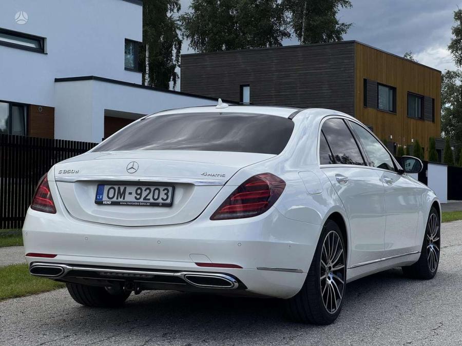 Balts Mercedes-Benz S 350 2017 Tartu, ar dzinēja tilpumu 2.93 L un nobraukumu 125 tūkst. km par 41490 €, foto 5 vietnē AUTOMOTO.COM.LV