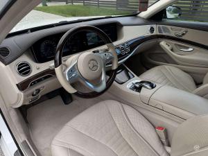 Balts Mercedes-Benz S 350 2017 Tartu, ar dzinēja tilpumu 2.93 L un nobraukumu 125 tūkst. km par 41490 €, foto 8 vietnē AUTOMOTO.COM.LV
