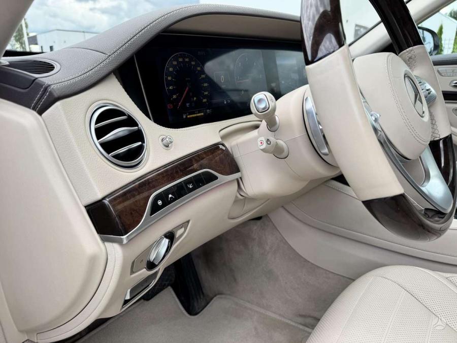 Balts Mercedes-Benz S 350 2017 Tartu, ar dzinēja tilpumu 2.93 L un nobraukumu 125 tūkst. km par 41490 €, foto 13 vietnē AUTOMOTO.COM.LV