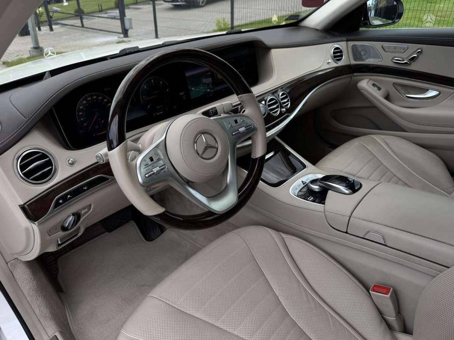 Balts Mercedes-Benz S 350 2017 Tartu, ar dzinēja tilpumu 2.93 L un nobraukumu 125 tūkst. km par 41490 €, foto 15 vietnē AUTOMOTO.COM.LV