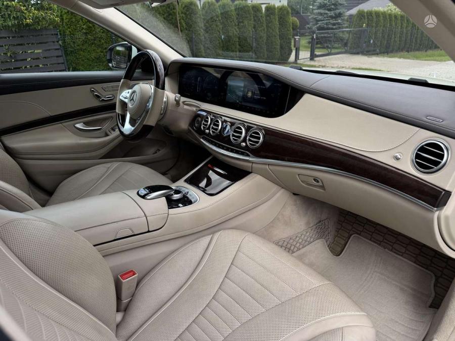 Balts Mercedes-Benz S 350 2017 Tartu, ar dzinēja tilpumu 2.93 L un nobraukumu 125 tūkst. km par 41490 €, foto 16 vietnē AUTOMOTO.COM.LV