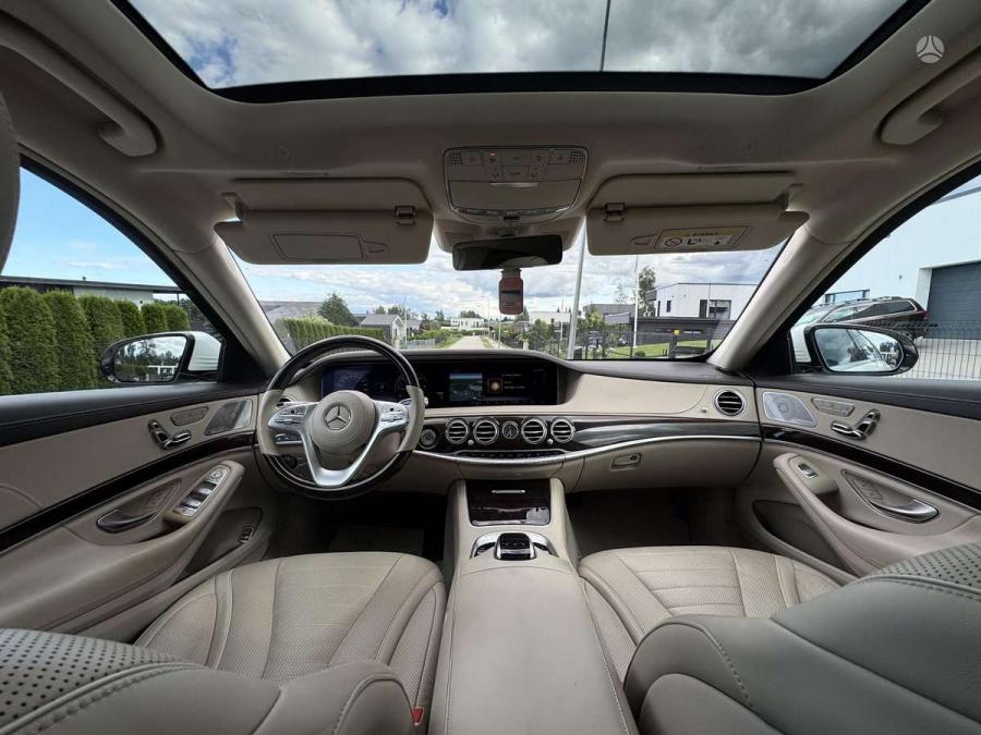 Balts Mercedes-Benz S 350 2017 Tartu, ar dzinēja tilpumu 2.93 L un nobraukumu 125 tūkst. km par 41490 €, foto 18 vietnē AUTOMOTO.COM.LV