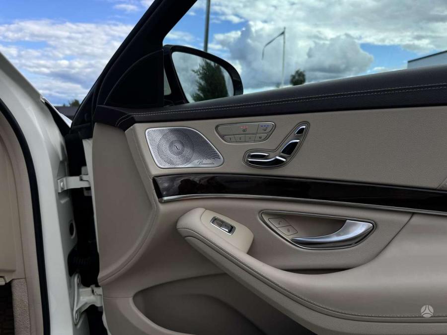 Balts Mercedes-Benz S 350 2017 Tartu, ar dzinēja tilpumu 2.93 L un nobraukumu 125 tūkst. km par 41490 €, foto 26 vietnē AUTOMOTO.COM.LV