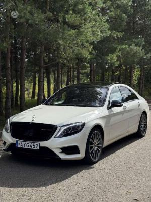 Balts Mercedes-Benz S 350 2017 Viļņa, ar dzinēja tilpumu 3.00 L un nobraukumu 360 tūkst. km par 23500 €, foto 4 vietnē AUTOMOTO.COM.LV