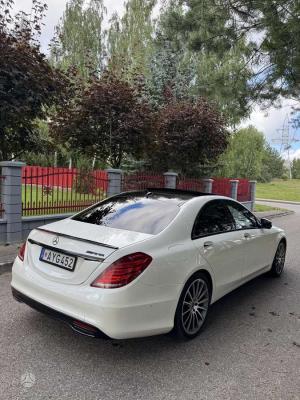 Balts Mercedes-Benz S 350 2017 Viļņa, ar dzinēja tilpumu 3.00 L un nobraukumu 360 tūkst. km par 23500 €, foto 6 vietnē AUTOMOTO.COM.LV