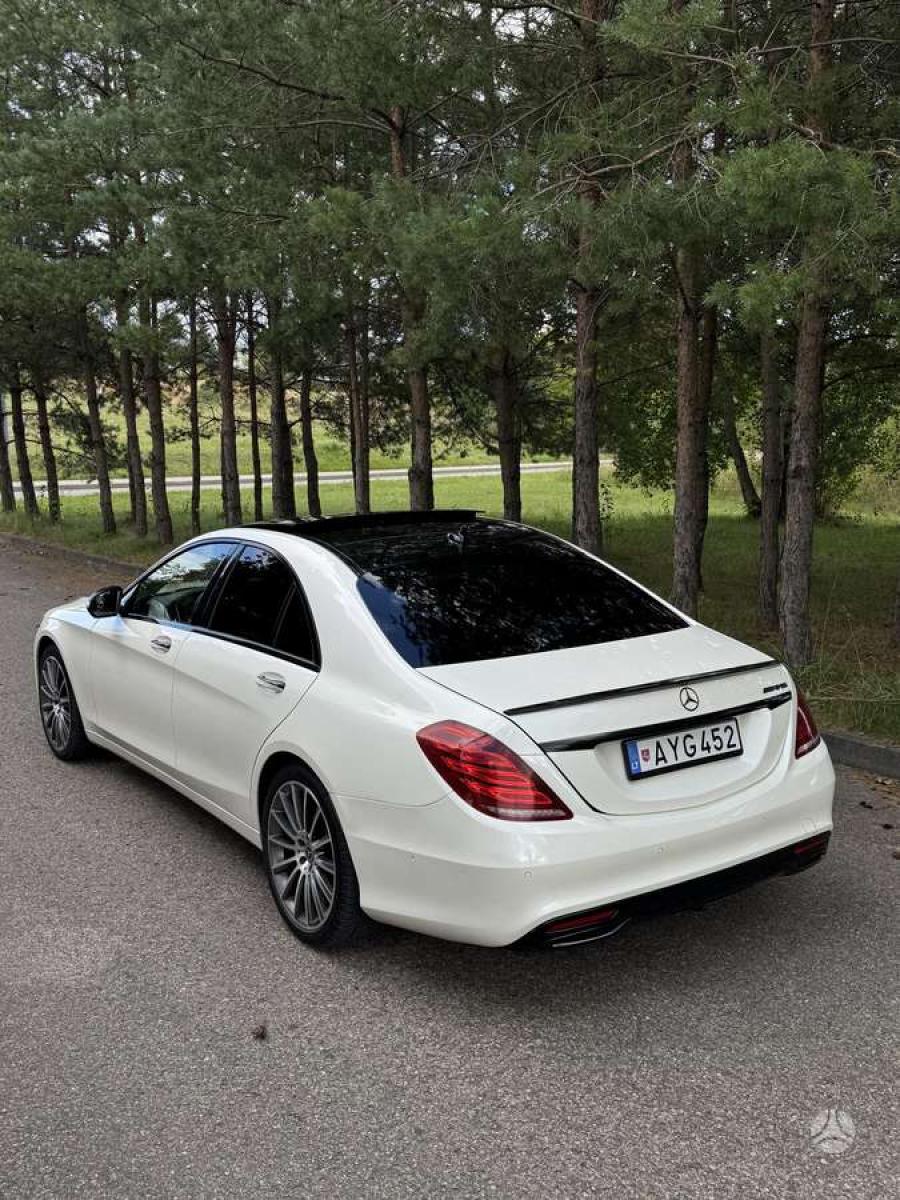 Balts Mercedes-Benz S 350 2017 Viļņa, ar dzinēja tilpumu 3.00 L un nobraukumu 360 tūkst. km par 23500 €, foto 8 vietnē AUTOMOTO.COM.LV