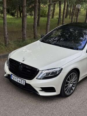 Balts Mercedes-Benz S 350 2017 Viļņa, ar dzinēja tilpumu 3.00 L un nobraukumu 360 tūkst. km par 23500 €, foto 12 vietnē AUTOMOTO.COM.LV