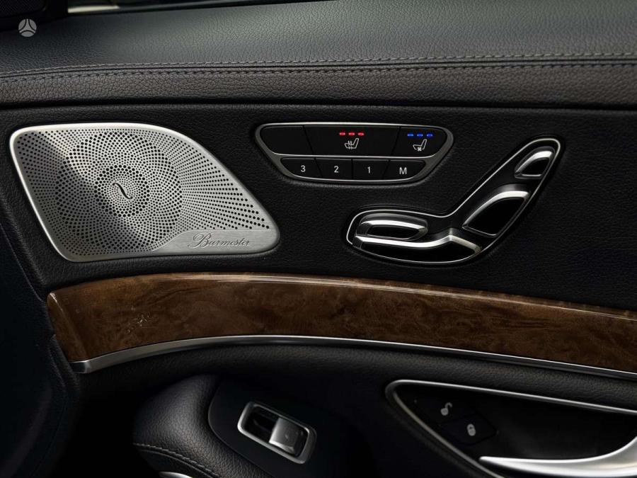 Balts Mercedes-Benz S 350 2017 Viļņa, ar dzinēja tilpumu 3.00 L un nobraukumu 360 tūkst. km par 23500 €, foto 16 vietnē AUTOMOTO.COM.LV