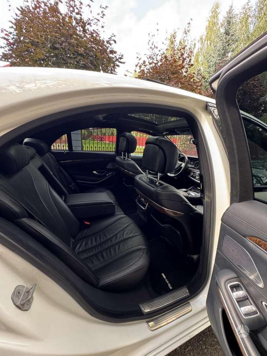 Balts Mercedes-Benz S 350 2017 Viļņa, ar dzinēja tilpumu 3.00 L un nobraukumu 360 tūkst. km par 23500 €, foto 20 vietnē AUTOMOTO.COM.LV