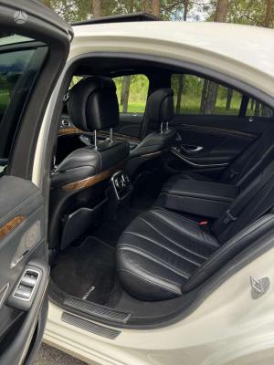 Balts Mercedes-Benz S 350 2017 Viļņa, ar dzinēja tilpumu 3.00 L un nobraukumu 360 tūkst. km par 23500 €, foto 24 vietnē AUTOMOTO.COM.LV