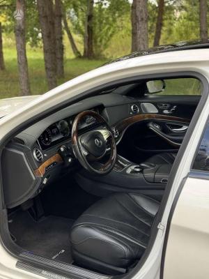 Balts Mercedes-Benz S 350 2017 Viļņa, ar dzinēja tilpumu 3.00 L un nobraukumu 360 tūkst. km par 23500 €, foto 25 vietnē AUTOMOTO.COM.LV