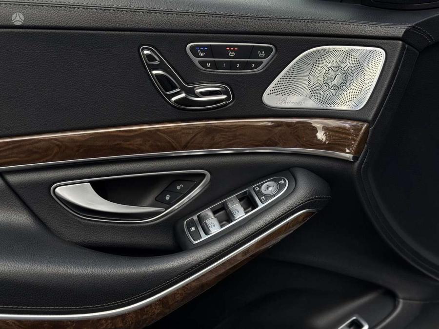 Balts Mercedes-Benz S 350 2017 Viļņa, ar dzinēja tilpumu 3.00 L un nobraukumu 360 tūkst. km par 23500 €, foto 26 vietnē AUTOMOTO.COM.LV