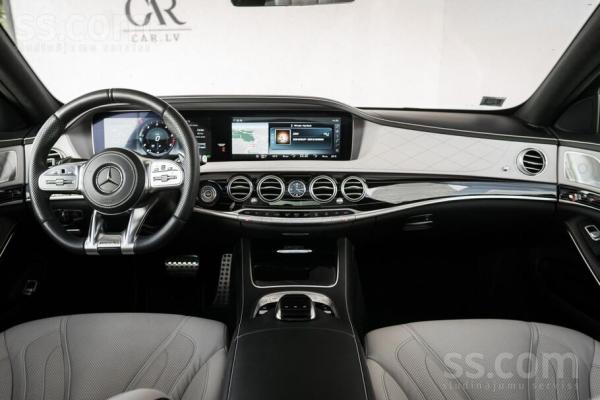 Белый Мерседес С 350 2019 в Рига, объемом двигателя 3.00 л и пробегом 83 тыс. км за 53500 €, фото 7 на AUTOMOTO.COM.LV