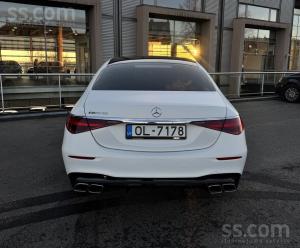 White Mercedes-Benz S 350 2023 in Riga, with an engine capacity of 3.00 L and mileage of 60 thousand km for 78900 €, photo 6 on AUTOMOTO.COM.LV