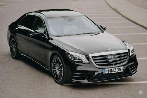 Melns Mercedes-Benz S 400 2019 Kauņa, ar dzinēja tilpumu 2.93 L un nobraukumu 140 tūkst. km par 45500 €, foto 7 vietnē AUTOMOTO.COM.LV