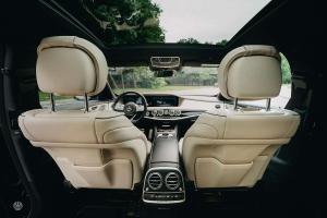 Melns Mercedes-Benz S 400 2019 Kauņa, ar dzinēja tilpumu 2.93 L un nobraukumu 140 tūkst. km par 45500 €, foto 20 vietnē AUTOMOTO.COM.LV