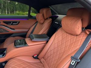Black Mercedes-Benz S 400 2021 in Taurage, with an engine capacity of 3.00 L and mileage of 210 thousand km for 64000 €, photo 14 on AUTOMOTO.COM.LV