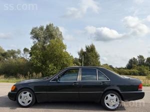 Melns Mercedes-Benz S 400 1992 Rīga, ar dzinēja tilpumu 4.20 L un nobraukumu 400 tūkst. km par 9500 €, foto 6 vietnē AUTOMOTO.COM.LV