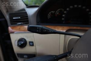 Black Mercedes-Benz S 400 2004 in Riga, with an engine capacity of 4.00 L and mileage of 0 thousand km for 2990 €, photo 23 on AUTOMOTO.COM.LV