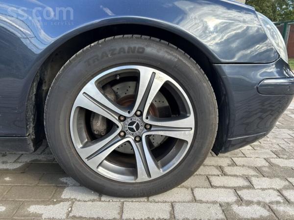 Black Mercedes-Benz S 400 2004 in Jurmala, with an engine capacity of 4.00 L and mileage of 355 thousand km for 6000 €, photo 6 on AUTOMOTO.COM.LV