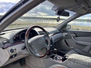 Black Mercedes-Benz S 400 2004 in Jurmala, with an engine capacity of 4.00 L and mileage of 355 thousand km for 6000 €, photo 7 on AUTOMOTO.COM.LV