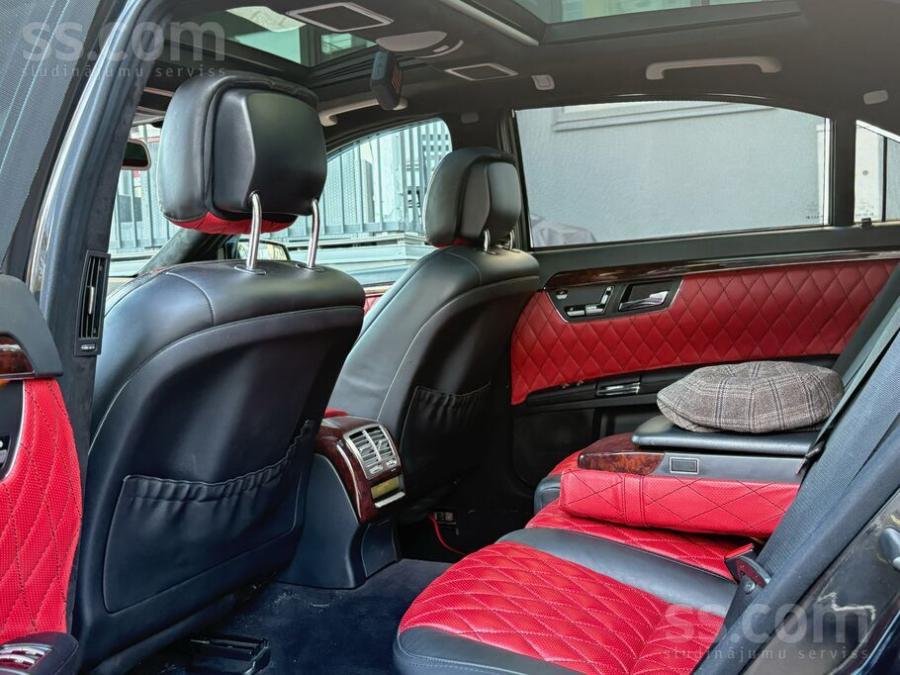Melns Mercedes-Benz S 400 2010 Rīga, ar dzinēja tilpumu 3.50 L un nobraukumu 214 tūkst. km par 9900 €, foto 16 vietnē AUTOMOTO.COM.LV
