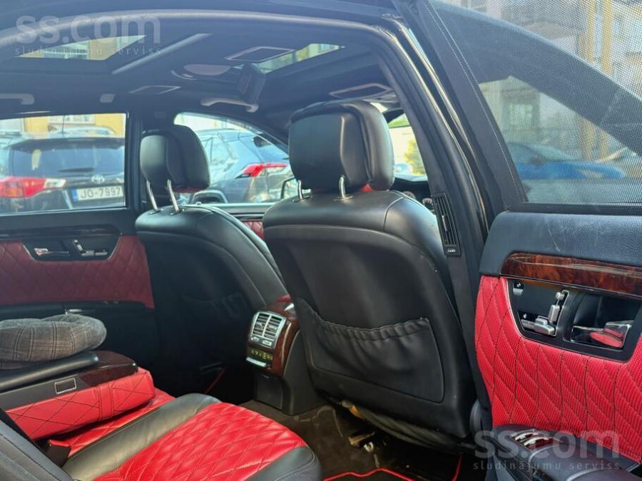 Melns Mercedes-Benz S 400 2010 Rīga, ar dzinēja tilpumu 3.50 L un nobraukumu 214 tūkst. km par 9900 €, foto 18 vietnē AUTOMOTO.COM.LV