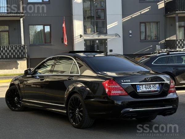 Melns Mercedes-Benz S 400 2011 Rīga, ar dzinēja tilpumu 3.50 L un nobraukumu 212 tūkst. km par 13100 €, foto 10 vietnē AUTOMOTO.COM.LV