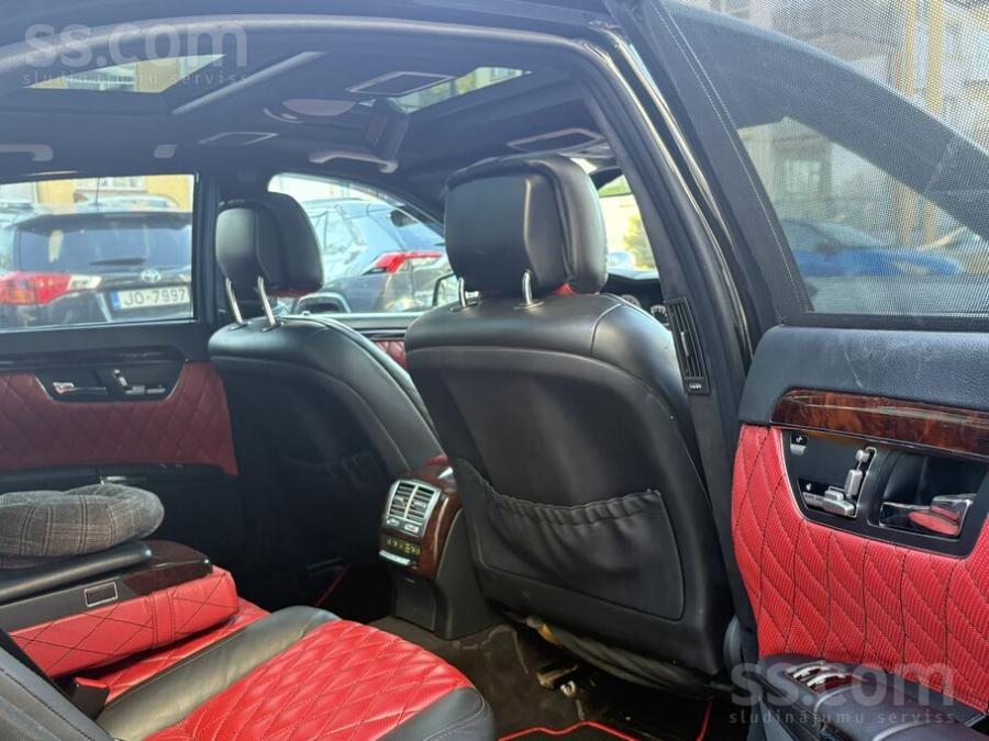 Melns Mercedes-Benz S 400 2011 Rīga, ar dzinēja tilpumu 3.50 L un nobraukumu 212 tūkst. km par 13100 €, foto 17 vietnē AUTOMOTO.COM.LV