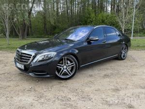 Black Mercedes-Benz S 400 2013 in Riga, with an engine capacity of 3.50 L and mileage of 0 thousand km for 18000 €, photo 3 on AUTOMOTO.COM.LV
