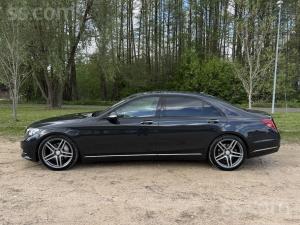 Black Mercedes-Benz S 400 2013 in Riga, with an engine capacity of 3.50 L and mileage of 0 thousand km for 18000 €, photo 4 on AUTOMOTO.COM.LV