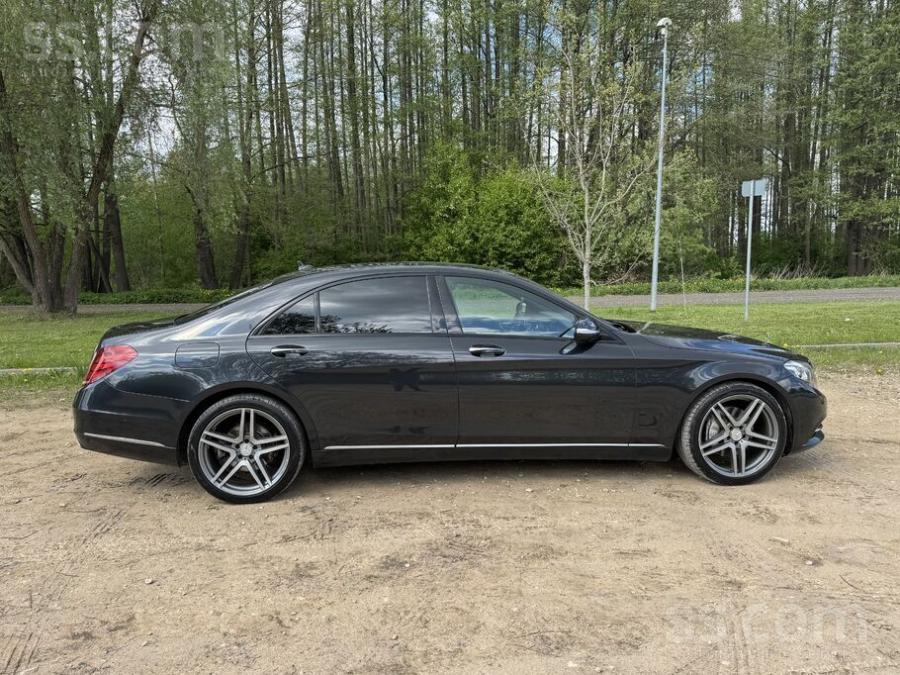 Black Mercedes-Benz S 400 2013 in Riga, with an engine capacity of 3.50 L and mileage of 0 thousand km for 18000 €, photo 7 on AUTOMOTO.COM.LV
