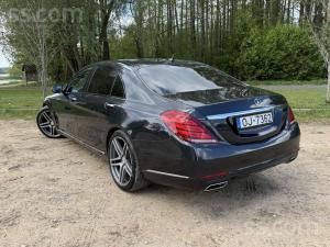Black Mercedes-Benz S 400 2013 in Riga, with an engine capacity of 3.50 L and mileage of 0 thousand km for 18000 €, photo 10 on AUTOMOTO.COM.LV