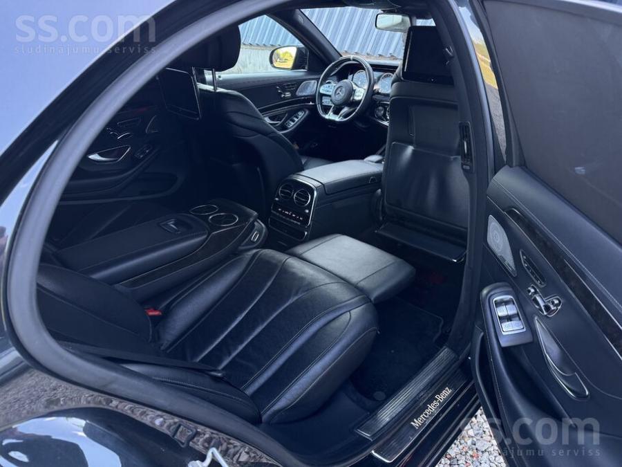 Black Mercedes-Benz S 400 2013 in Riga, with an engine capacity of 3.50 L and mileage of 0 thousand km for 18000 €, photo 16 on AUTOMOTO.COM.LV