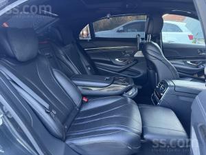 Black Mercedes-Benz S 400 2013 in Riga, with an engine capacity of 3.50 L and mileage of 0 thousand km for 18000 €, photo 17 on AUTOMOTO.COM.LV