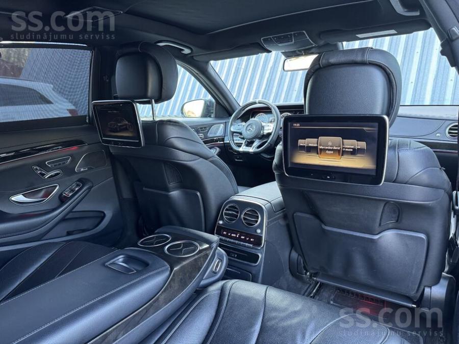 Black Mercedes-Benz S 400 2013 in Riga, with an engine capacity of 3.50 L and mileage of 0 thousand km for 18000 €, photo 18 on AUTOMOTO.COM.LV