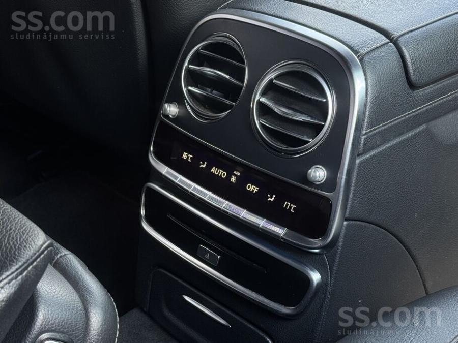 Black Mercedes-Benz S 400 2013 in Riga, with an engine capacity of 3.50 L and mileage of 0 thousand km for 18000 €, photo 22 on AUTOMOTO.COM.LV