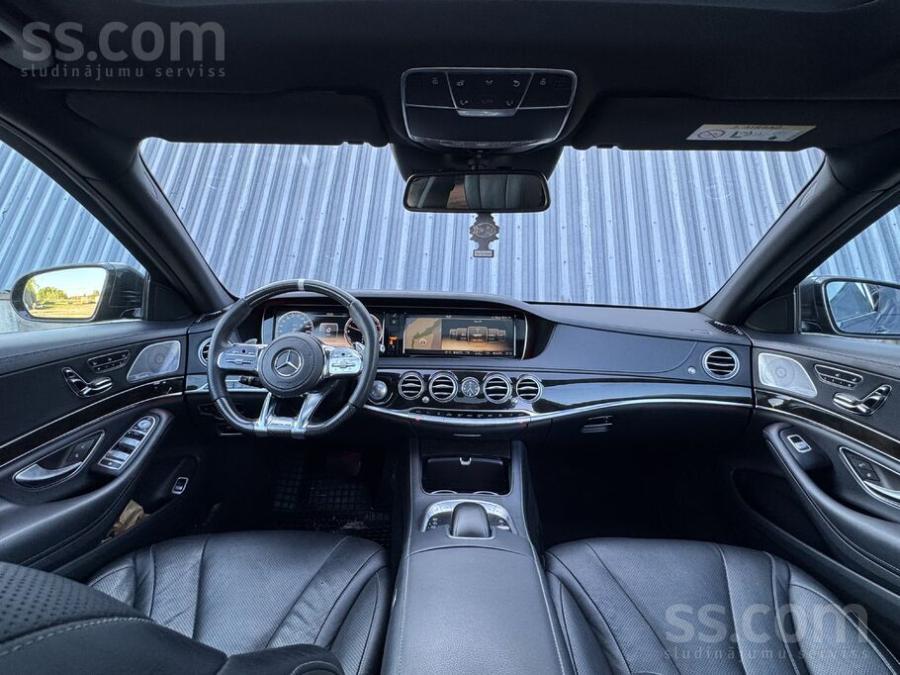 Black Mercedes-Benz S 400 2013 in Riga, with an engine capacity of 3.50 L and mileage of 0 thousand km for 18000 €, photo 25 on AUTOMOTO.COM.LV