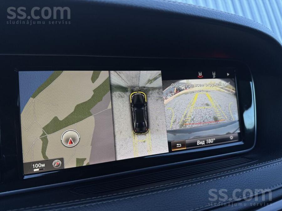 Black Mercedes-Benz S 400 2013 in Riga, with an engine capacity of 3.50 L and mileage of 0 thousand km for 18000 €, photo 32 on AUTOMOTO.COM.LV