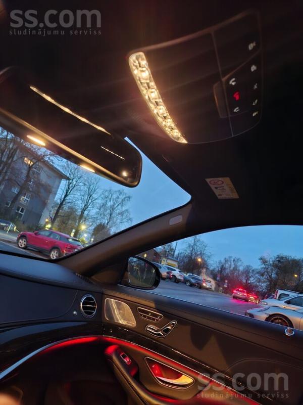 Melns Mercedes-Benz S 400 2014 Rīga, ar dzinēja tilpumu 3.50 L un nobraukumu 233 tūkst. km par 23500 €, foto 6 vietnē AUTOMOTO.COM.LV